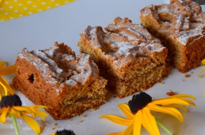Gerührte Linzerschnitte, laktosefrei - Ich muss backen