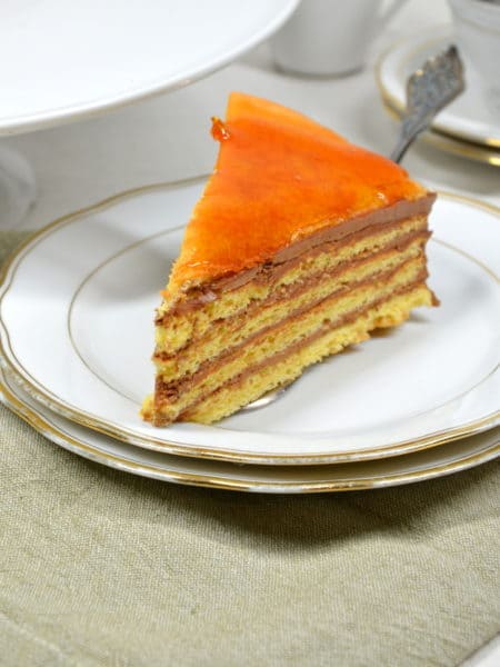 Ungarische Dobostorte, laktosefrei - festlich und lecker - Ich muss backen